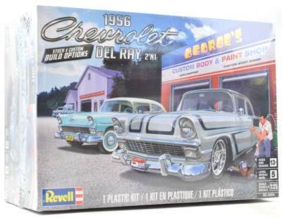 Revell 1956 Chevrolet Del Ray 2-In-1 1/25 Scale Plastic Model Car Kit ...