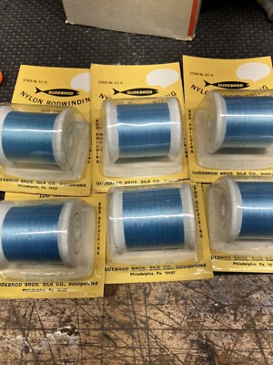 Gudebrod thread size A Lite Blue 6 Pack Color No. 230 | eBay
