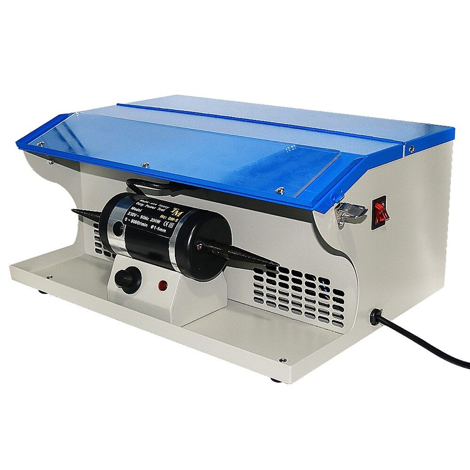 DM-5 Polishing Buffing Machine w/ Dust Collector Jewelry Polisher 110V ...