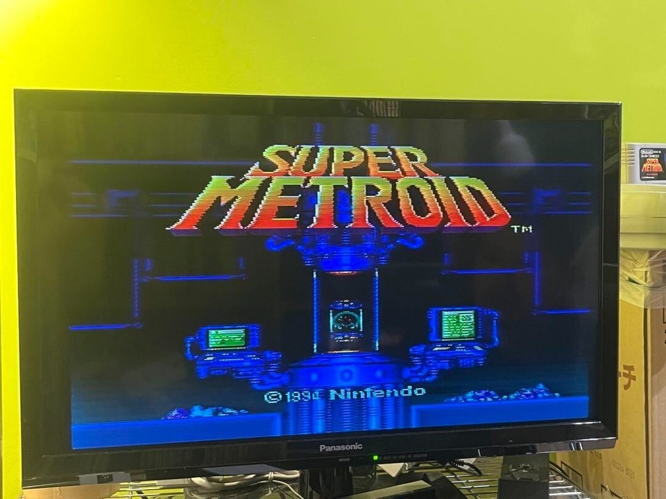 Super Metroid Super Famicom Japanese Edition Nintendo Game Cartridge ...