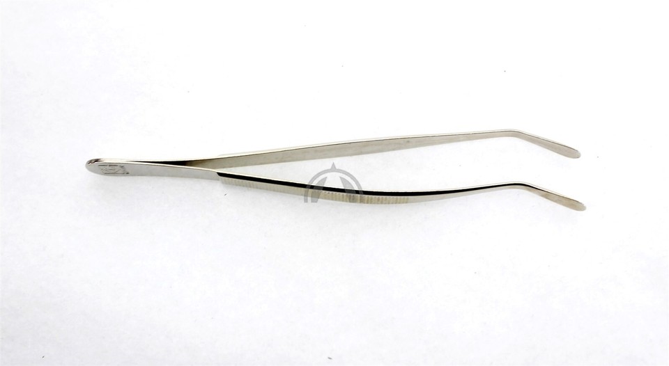 Professional Curved Rounded Tip Stamp Collecting Tongs 4 5/8 ...