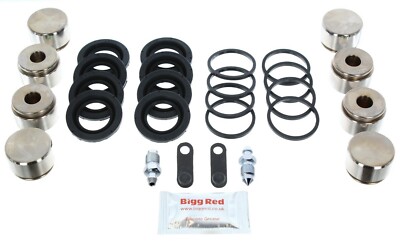 FOR JOHN COOPER WORKS MINI FRONT Brake Caliper Rebuild Repair Kit ...