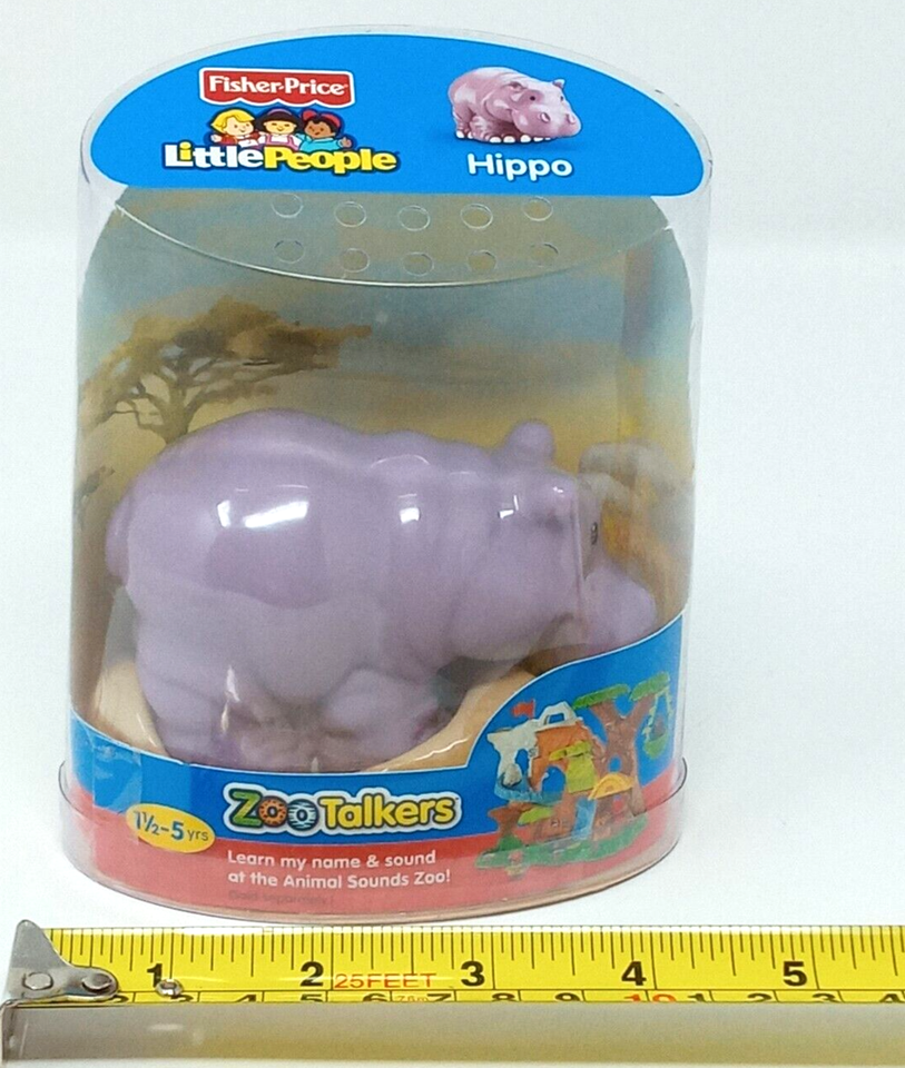Zoo Talkers Hippo 2011 sealed new in box Fisher Price Little People | eBay