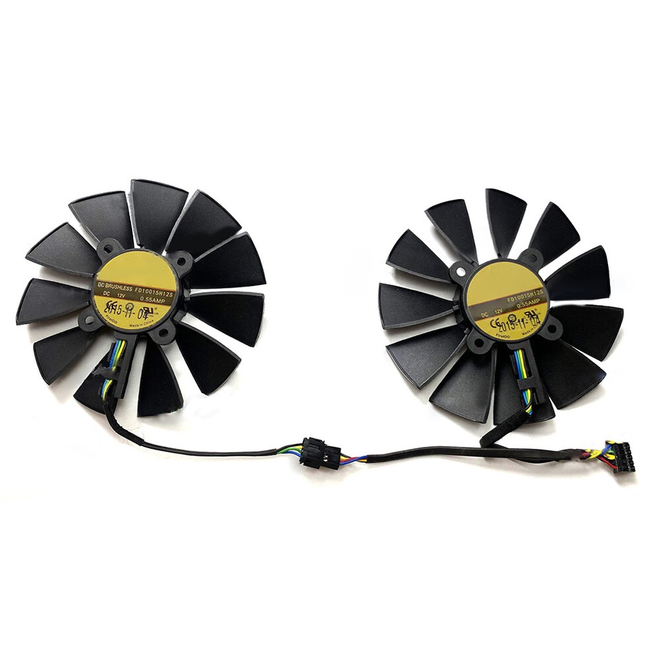 1PC For STRIX-R9 380 GTX970 980 980ti GAMING FD10015H12S Graphics Fan ...