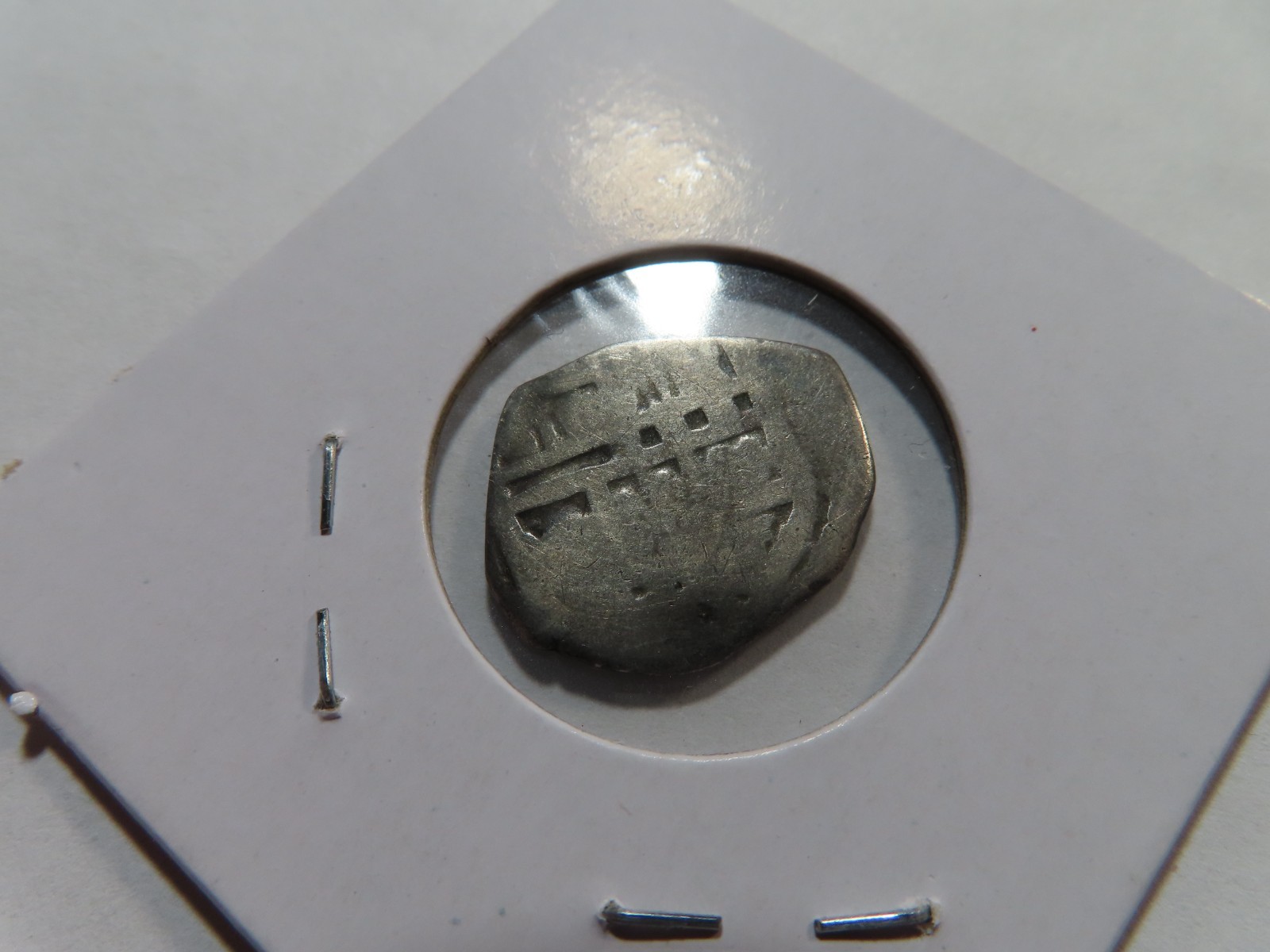D18 Spanish Colonial 1700s Silver Cob 1 Real | eBay