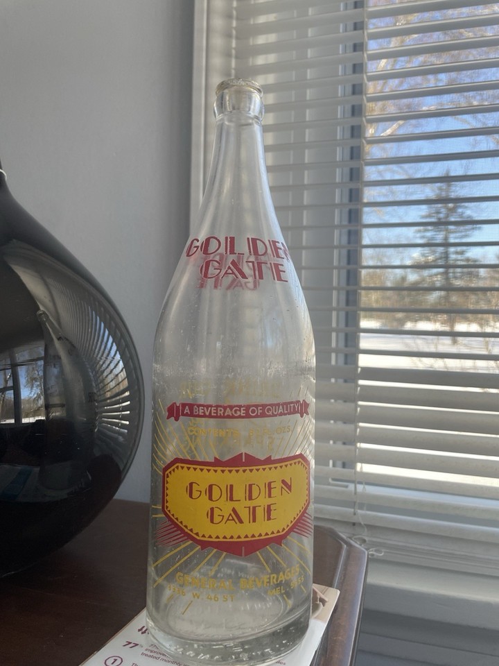 GOLDEN GATE Acl Soda 3336 W. 46 St Cleveland Ohio | eBay