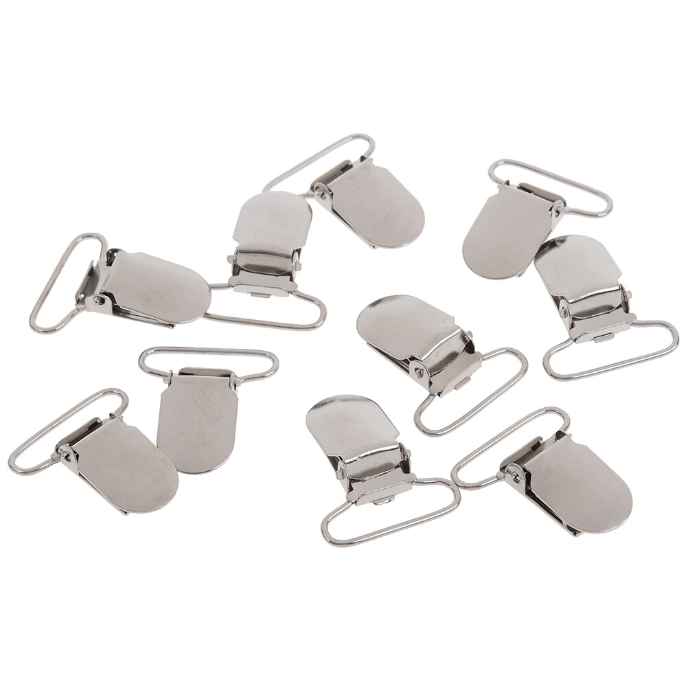 10pcs t type pacifier suspender holder buckle dummy soother clips ...