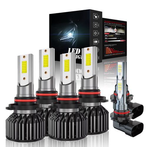 For Toyota Matrix 2003-2008 Combo LED Headlights High+Low + Fog light ...