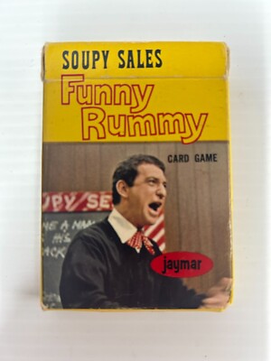 Soupy Sales Funny Rummy Original 1960’s Card Game (fc113-2/b1080) | eBay