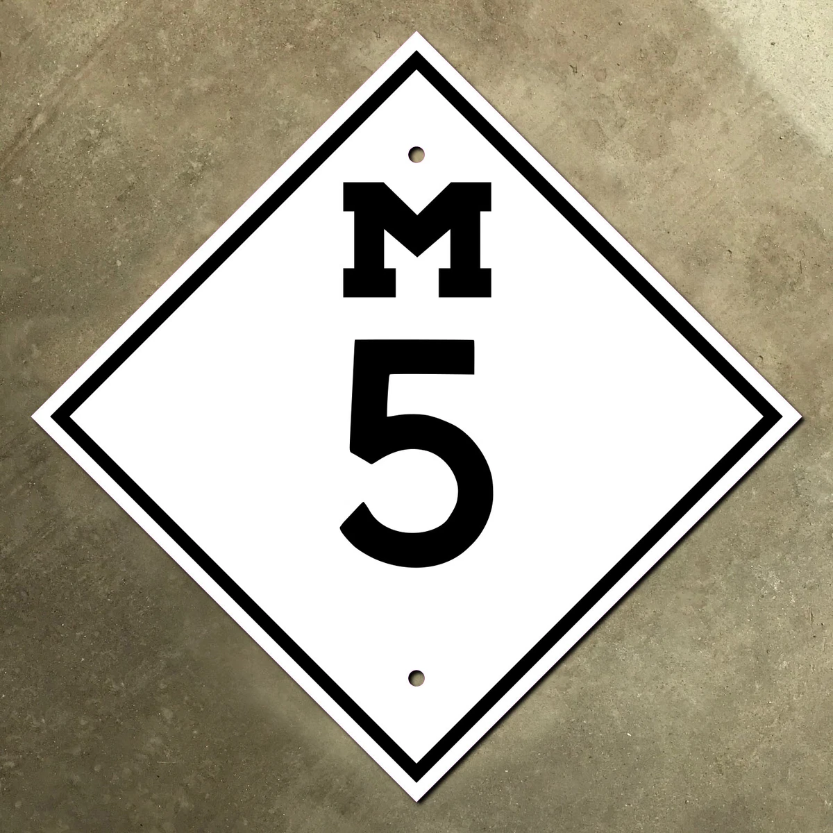 Michigan State Road Signs