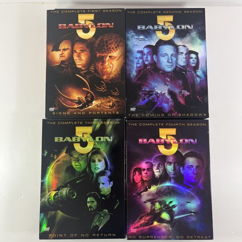 Babylon 5 Complete Series DVD Set Seasons 1-4 Missing Disc 1 & 2 Of ...