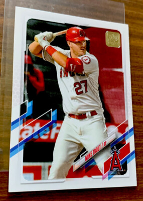 Mike Trout 2020 Topps Series One Card # 27, Los Angeles Angels MVP | eBay