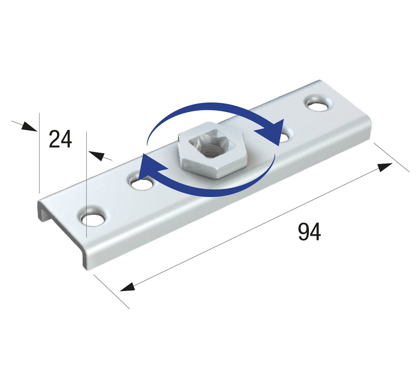 Sliding Door Gear Track System Top Hung Internal Door Kit Set 90kg ...