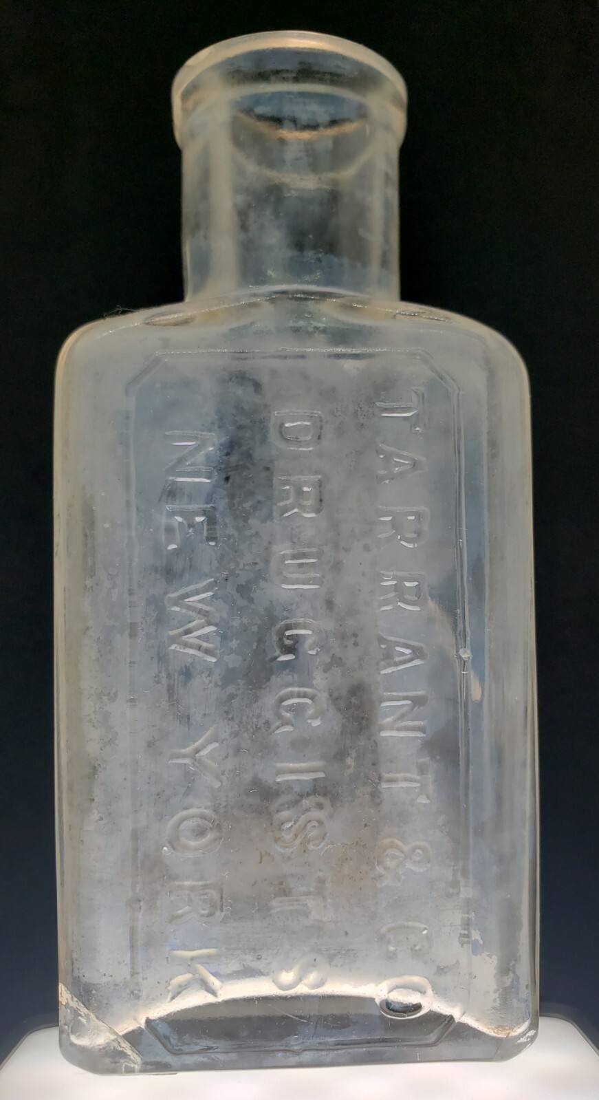 TARRANT & Co DRUGGISTS NEW YORK Medicine Bottle Quack Medicine 1860 ...