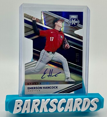 2020 Panini Elite Extra Edition Emerson Hancock Die-Cut Signatures /31 ...
