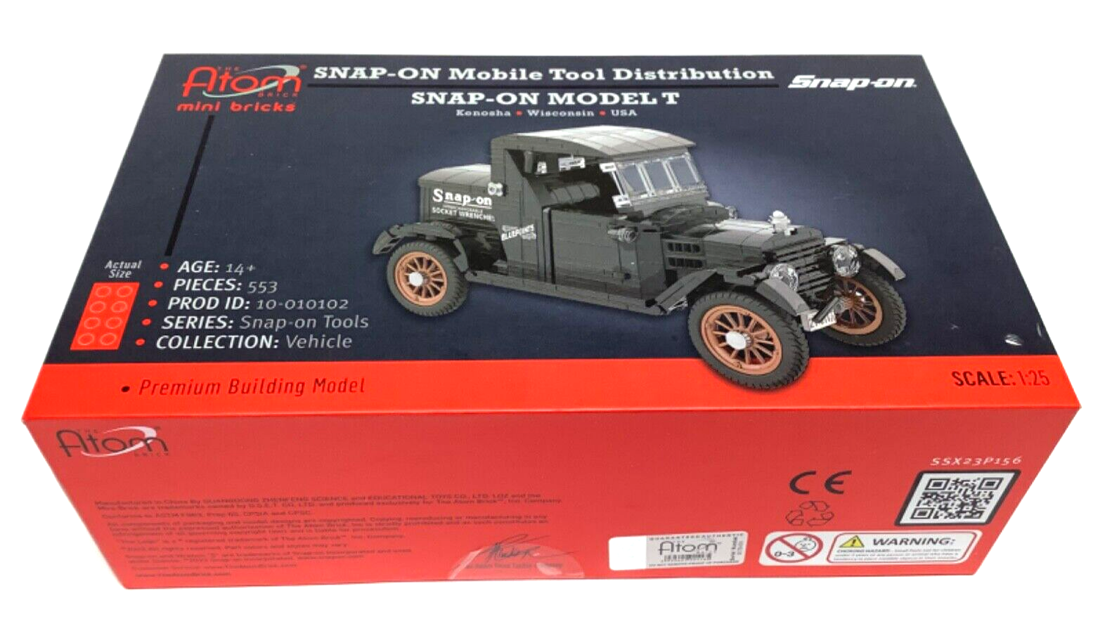 New Snap-on™ The Atom Brick Model T SSX23P156 Vintage Car Collectible ...