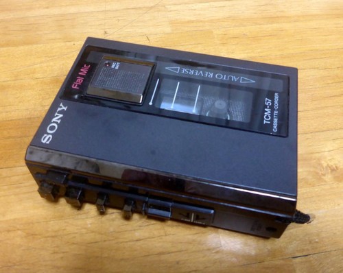 SONY auto-reverse cassette player junk item for parts from JAPAN | eBay
