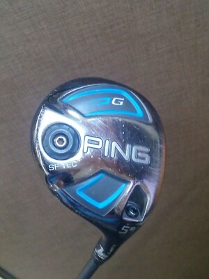 Ping G SF Tec 12 Degree Driver & 5 Wood 19° Loft Blue Alta 65 Regular ...