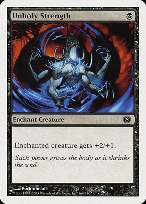 Unholy Strength | MtG Magic 8th Edition | English | Near Mint-Mint (NM ...