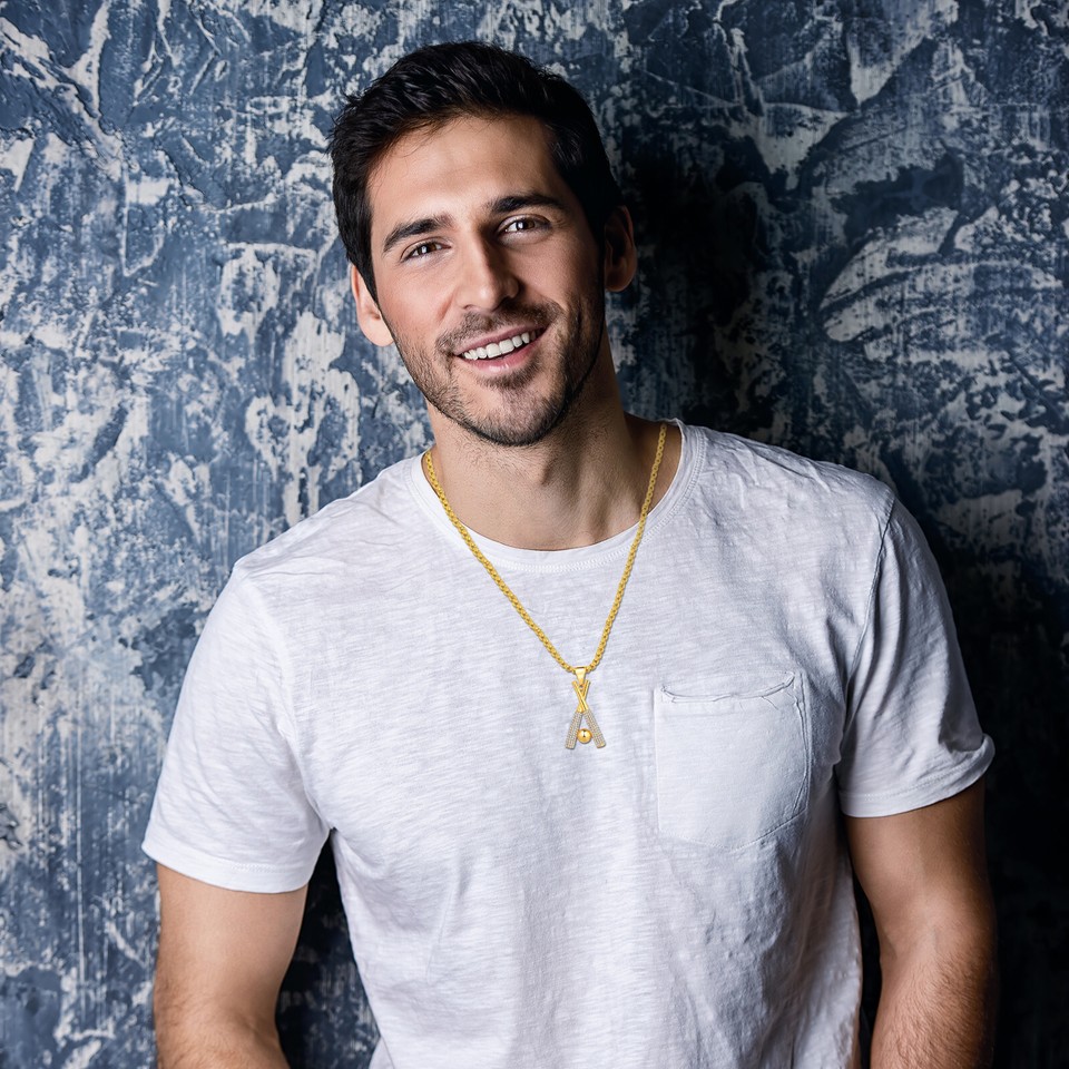 Gold Plated Stainless Steel Baseball Pendant Chain Necklace for Boys ...