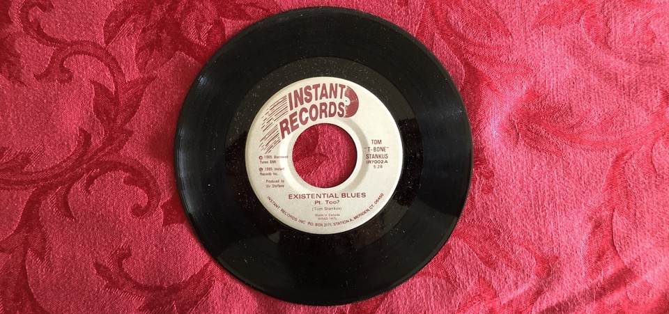 2-Tom T-Bone Stankus 45's, Existential Blues & Existential Blues Pt Too ...