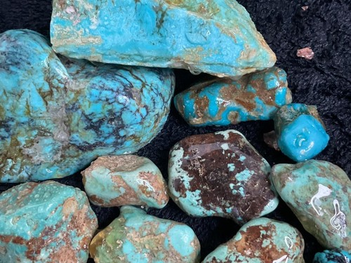 Z~ Estate Turquoise Rough 205 Gram Lot | eBay