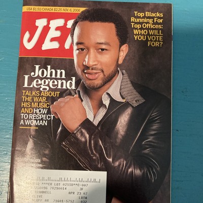 Jet Magazine Nov 6 2006, Singer John Legend | eBay