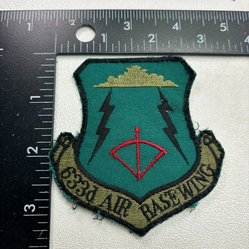 Vintage 633RD AIR BASE WING U.S. Air Force Patch USAF 39MT | eBay