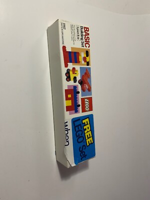 Vintage 1985 LEGO Basic Building Set #1562 New Unopened Free Shipping | eBay