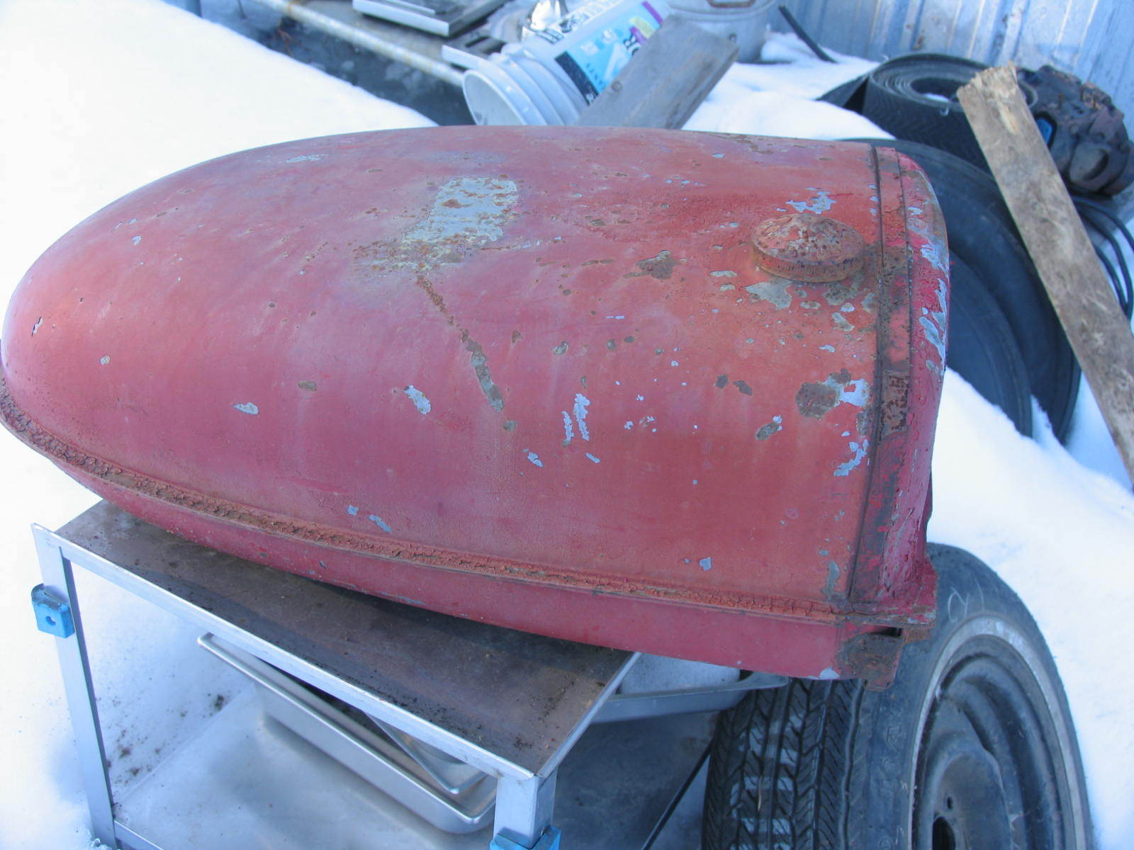International IH Farmall Tractor Gas Tank Fuel M Super M SMTA | eBay