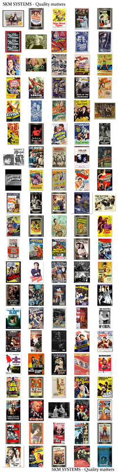 Public Domain Classic Movies Collection USB Drive, Old Serials, 980 ...