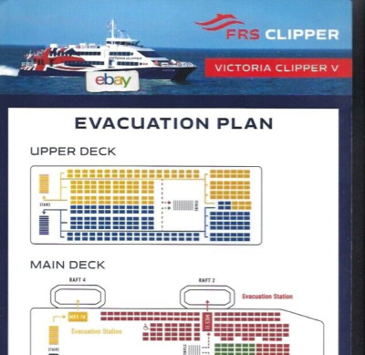 VICTORIA CLIPPER V FAST FERRY TO VICTORIA FROM SEATTLE SAFETY ...