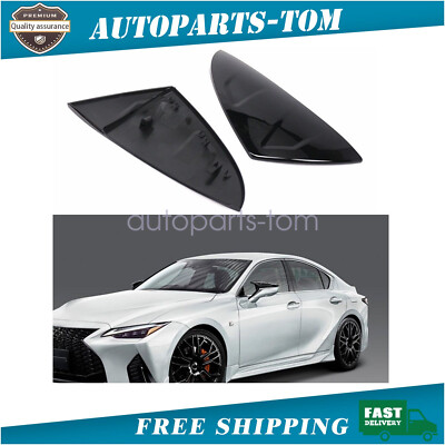 M STYLE GLOSS BLACK REPLACEMENT MIRROR COVER CAPS FIT 17-23 LEXUS IS ES ...