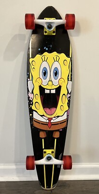 Pre Owned Kryptonics Stretch Spongebob Squarepants 36" Longboard ...