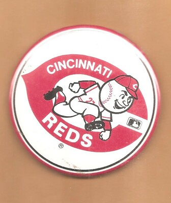 CINCINNATI REDS CLASSIC 1970s OFFICIALLY LICENSED LOGO BUTTON | eBay