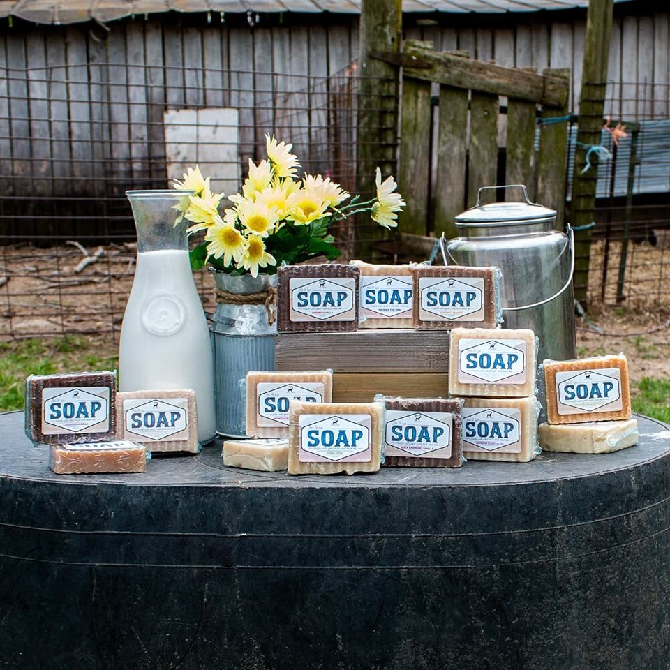 Bates Family Farm Black Raspberry Vanilla Fat and Lye Soap Goat Milk ...