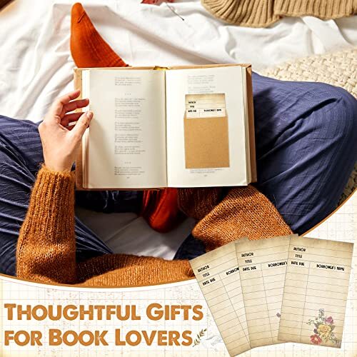 120 Set Library Book Pockets and Library Book Checkout Books Library ...