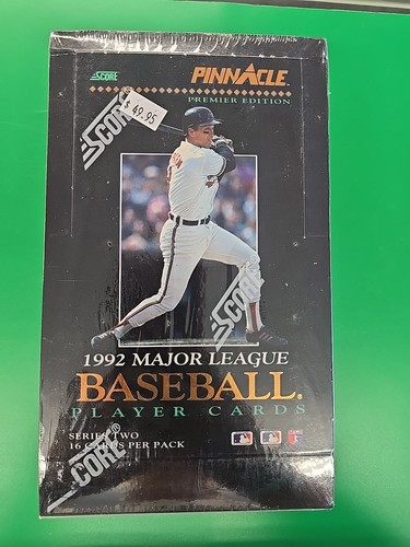 1992 Pinnacle Series 2 Baseball Hobby Box | eBay