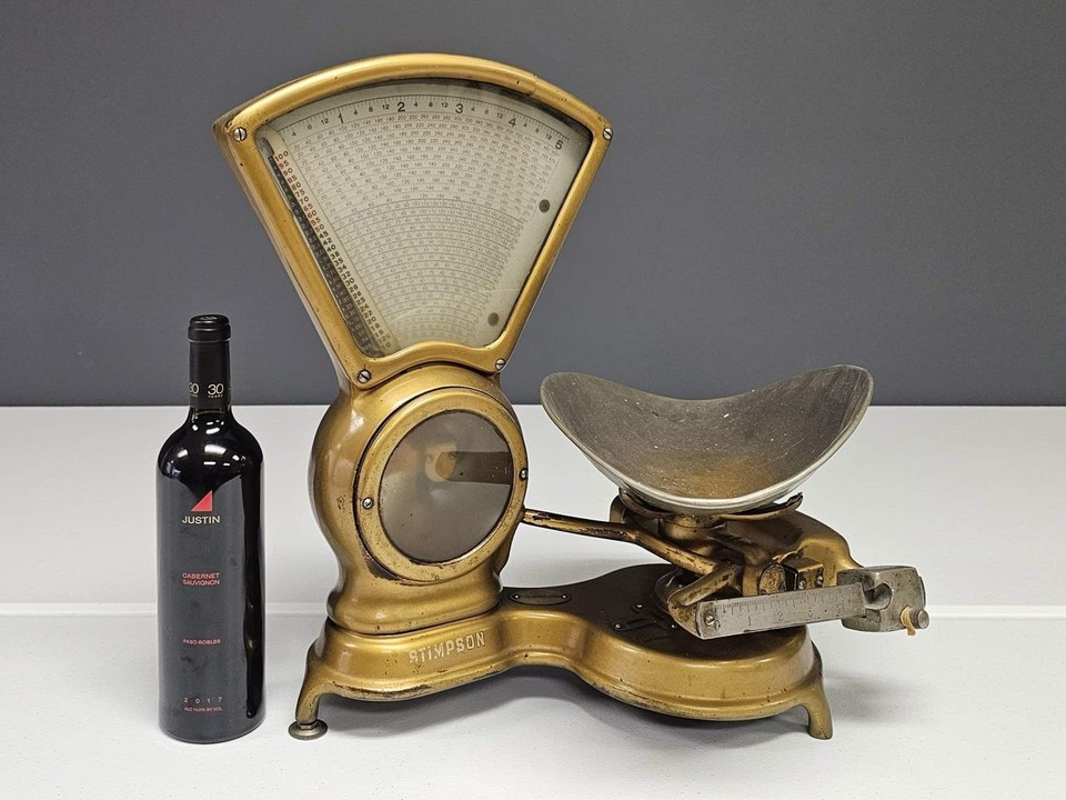 Early 1900s STIMPSON COMPUTING SCALE CO. INC. LOUISVILLE K.Y. | eBay