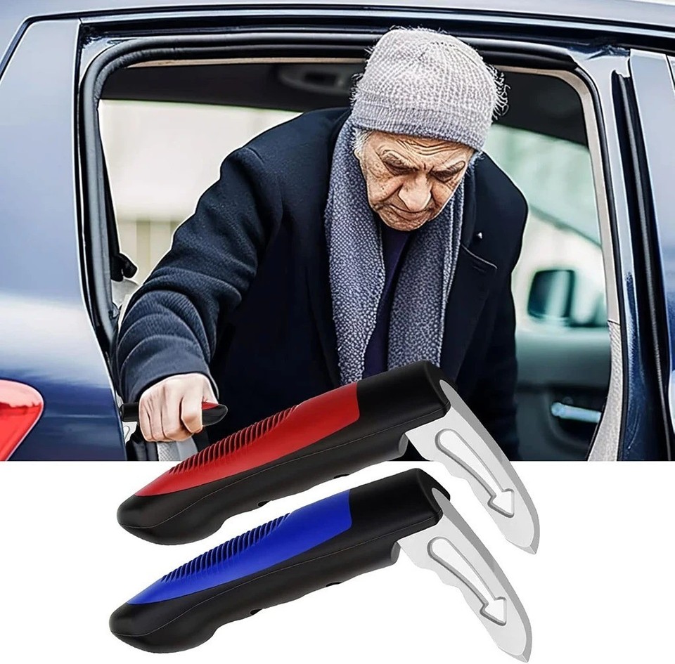 2 in 1 Car Door handle for Disabled Portable Car Cane Grab Bar Mobility ...