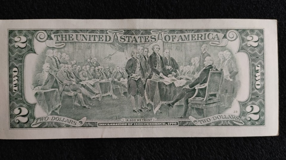 2 DOLLAR BILL 2003 SERIES (RARE) Collectable bill D 09549369 A | eBay