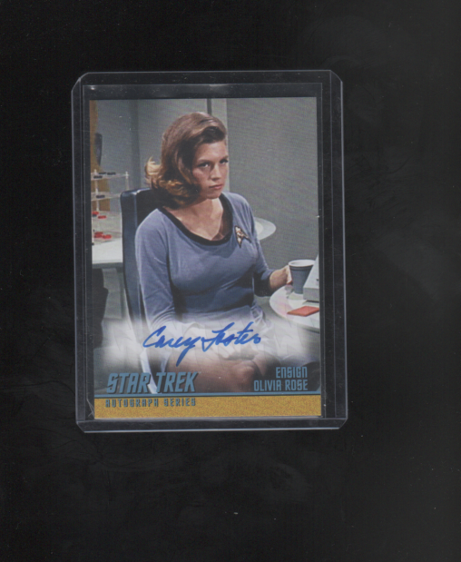 Women of Star Trek Art & Images A305 Carey Foster autograph | eBay
