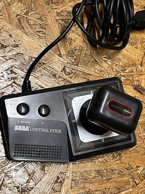 Sega Control Stick Controller schwarz Original für Sega Master System ...