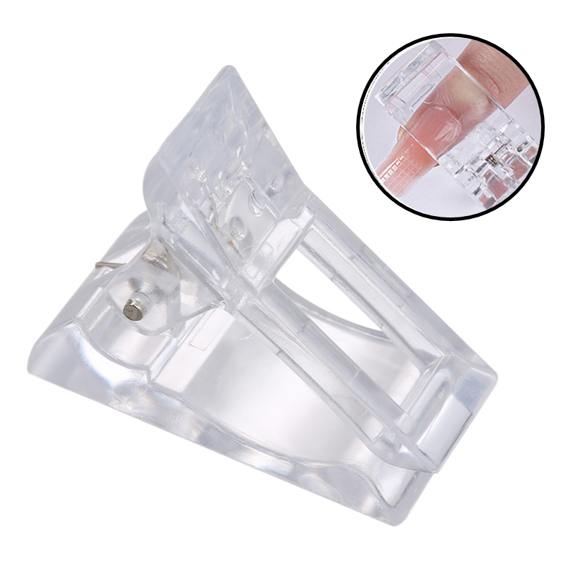 5Pcs Nail Gel Quick Building Nail Tips Clips Finger Manicure Nail Art ...