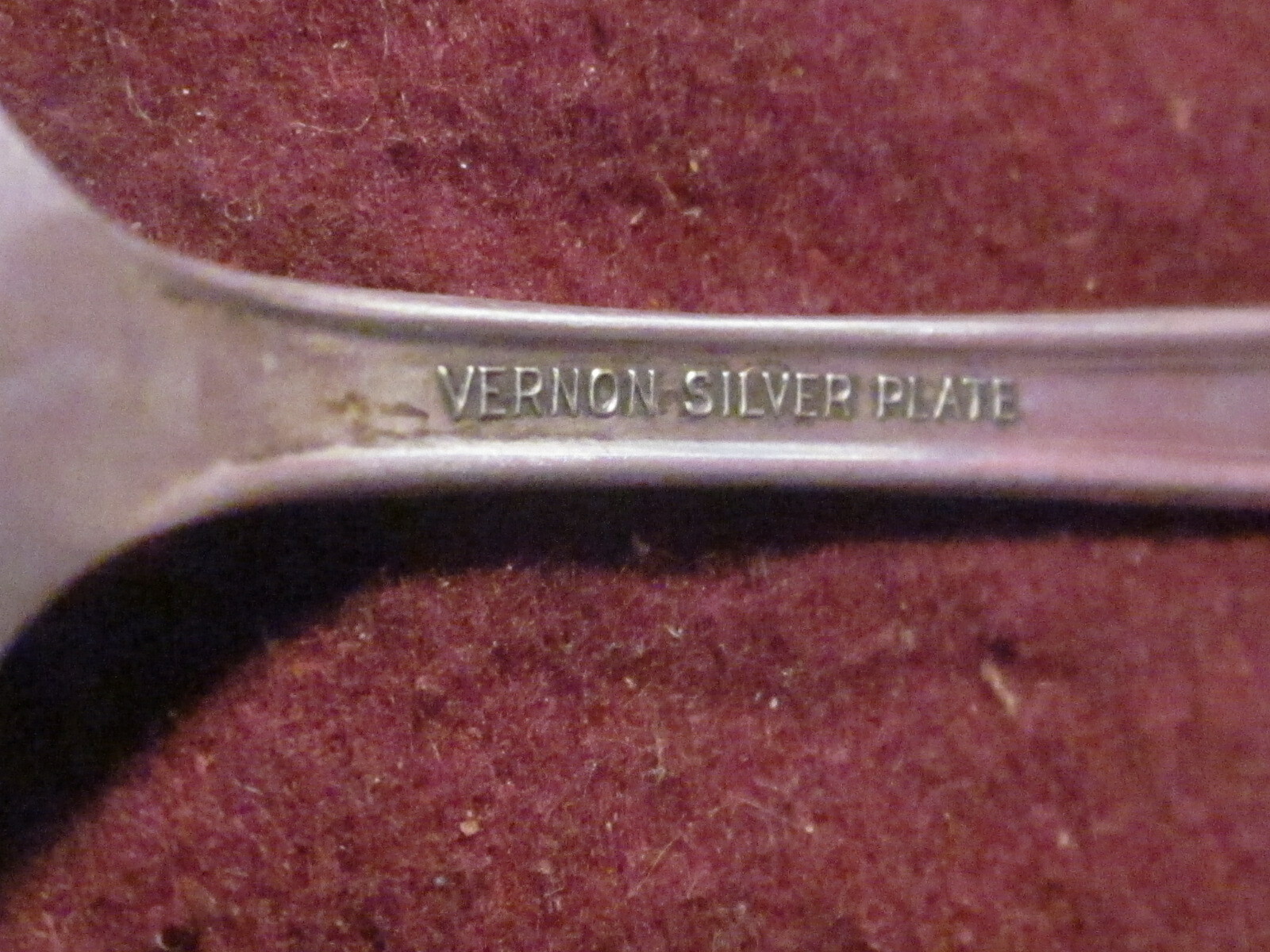 3 Pc Silverplate Vernon 1938 La Rosa DEMITASSE SPOONS 4 1/2" NO MONO | eBay