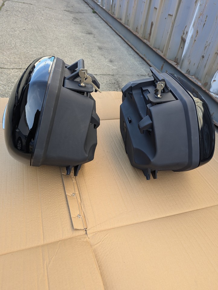 For Yamaha FJR1300 FJR 1300 Saddlebags Left+Right Side Cases Trunk ...