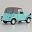 SMZ S3A USSR Soviet SMZ Cycle Microcar Car Green Color 1:43 Scale ...