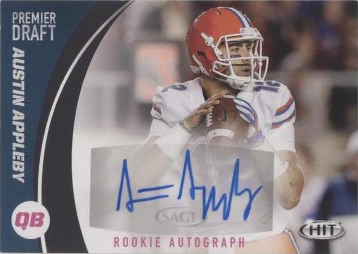 2017 Sage Hit - Autographs Austin Appleby #A84 (AU, RC) for sale online ...