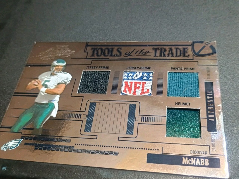 2005 Tools Of The Trade Donovan McNabb NFL Badge Jersey Patch Serial #d ...