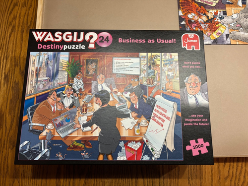 1000 Pc - Jumbo Puzzles - Wasgij? business as Usual - Destiny Puzzle ...